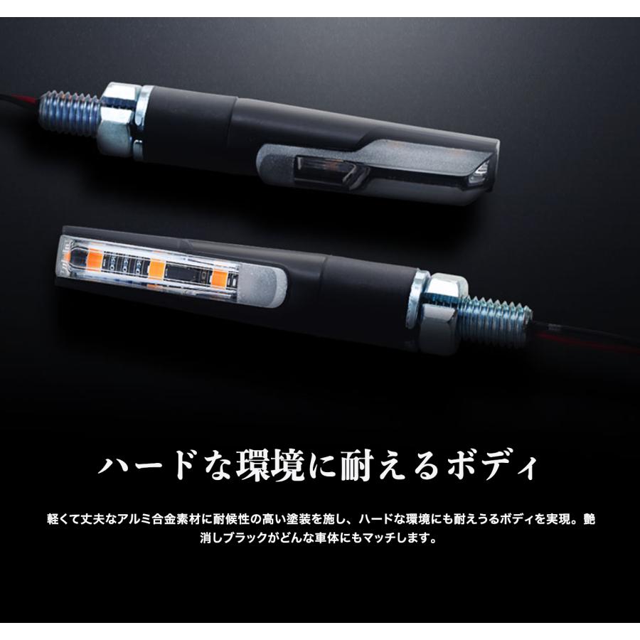 SPHERE LIGHT（スフィアライト） バイク用 LED ウインカー SWORD SIGNAL ソードシグナル Eマーク認証品 車検対応 ...