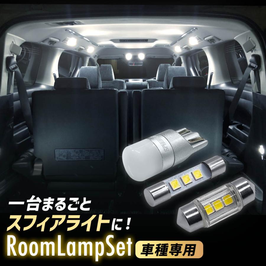 スフィアライト プレマシー LED ルームランプ セット H17.2以降 CR#. CW# 交換用バルブ 1年保証 SLHRM0964 ...
