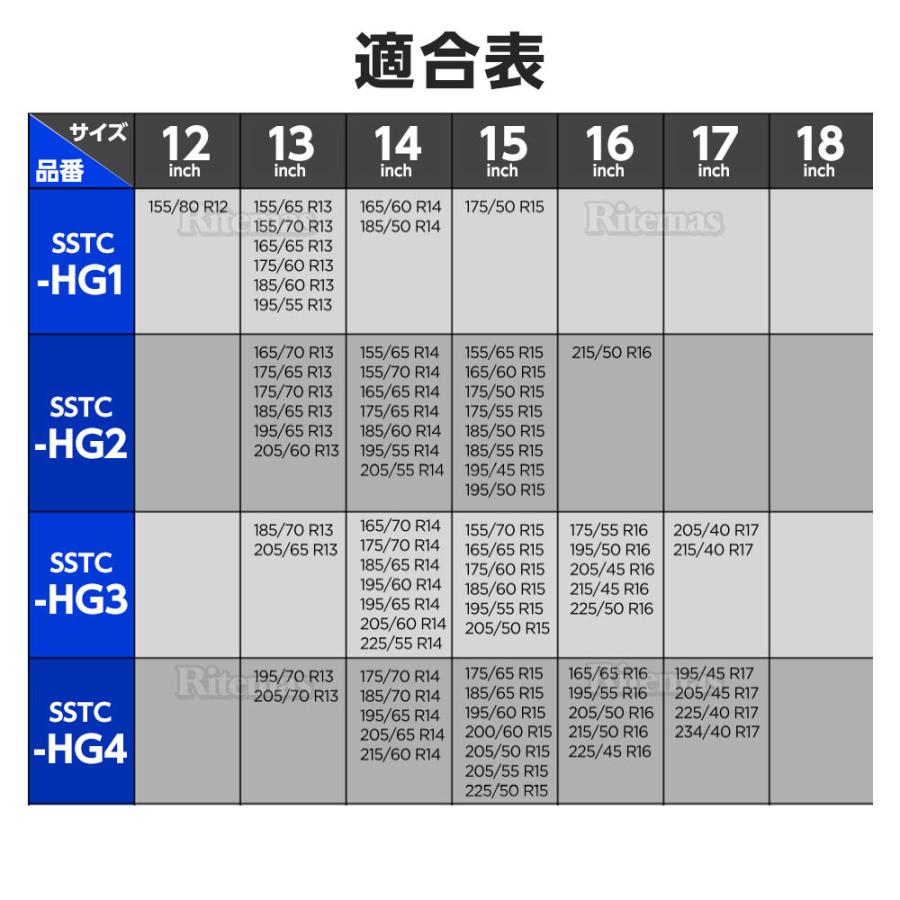 スノーソックス 布製タイヤチェーン 195/75R17 195/85R15 205/75R16 205/80R15 215/65R17 215/70R16 チェーン規制対応 簡単装着 滑り止め ...