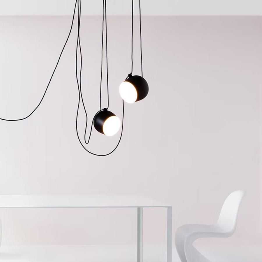FLOS 756AIM/BLK「エイム」ブラック フロス ペンダントライト【要電気工事】 正規品 3年保証 : 住まいの照明 ラ・ヴィータ - 通販 - Yahoo!ショッピング