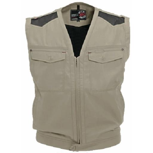 BURTLE 【サイズ交換不可】セール品 バートル サマーベスト 1104 ベージュ 春夏 制電 通気性【現品限り】 : lavoro - 通販 - Yahoo!ショッピング