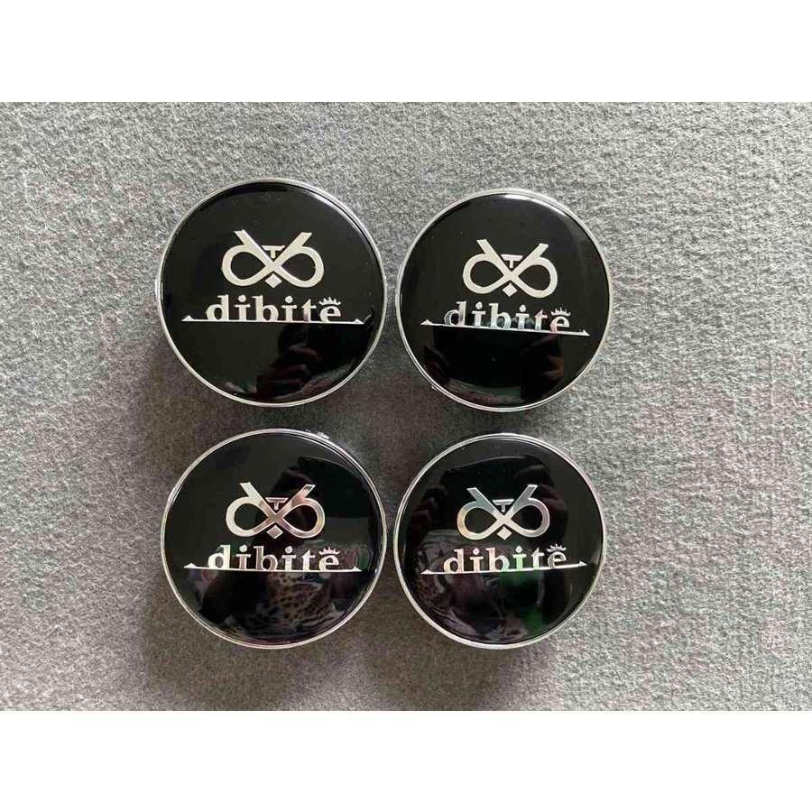 送料無料 T364★dibite用★4個セット ホイールキャップ 保護 カー/自動車用 防塵 外径60mm ハブキャップ ...