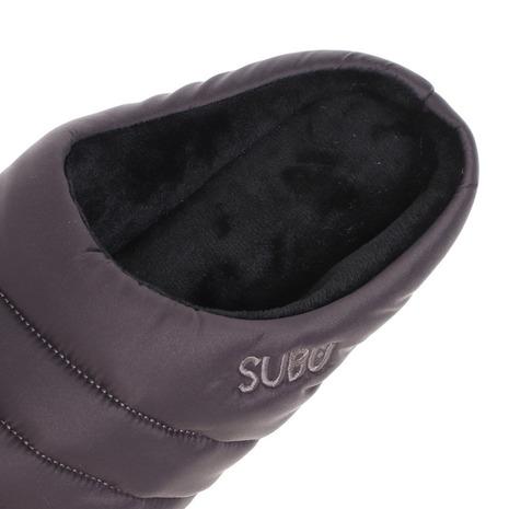 SUBU スブ（SUBU）（メンズ、レディース） モックシューズ サンダル 冬用 黒 SB-23 SB-43 SB-13 スブ グレー カーキ ブラック 防寒 室内履き スリッポン : L ...