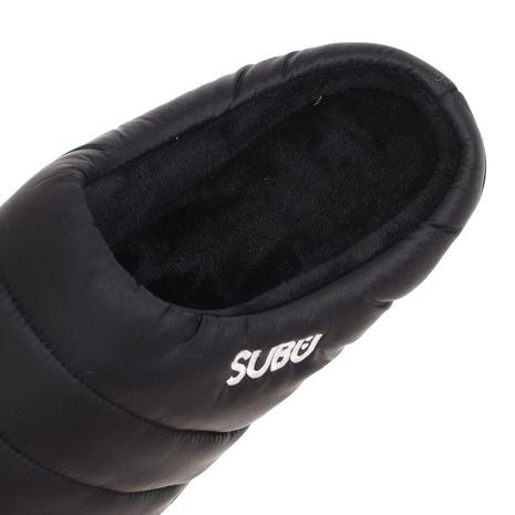 SUBU スブ（SUBU）（メンズ、レディース） モックシューズ サンダル 冬用 黒 SB-23 SB-43 SB-13 スブ グレー カーキ ブラック 防寒 室内履き スリッポン : L ...