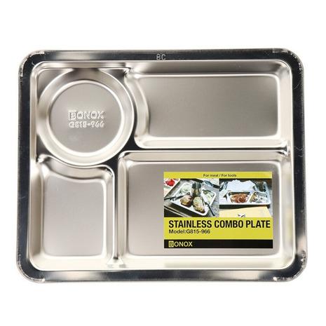 DULTON ダルトン（DULTON） ステンレス コンボ プレート A G815-966A 食器 トレイ アウトドア キャンプ BBQ バーベキュー : L-Breath Yahoo!店 ...
