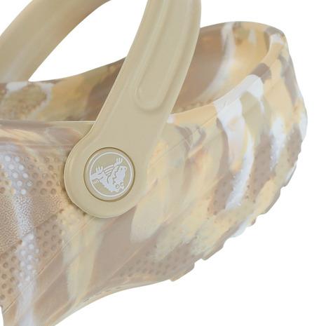 crocs（クロックス） （メンズ、レディース）サンダル クラシック マーブル クロッグ ベージュ 206867-2Y3-2023 シャワサン ...