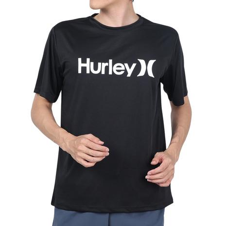 Hurley ハーレー（HURLEY）（メンズ）ラッシュガード 半袖 Tシャツ RASH ONE AND ONLY TEE MRG2310032 速乾 UVカット : L-Breath ...