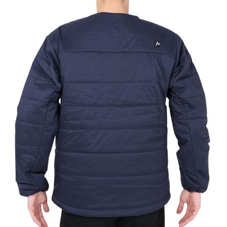 Marmot マーモット（Marmot）（メンズ）中綿ジャケット アウター ノーカラーパディング ジャケット TSFMO203-M003 ネイビー : L-Breath Yahoo!店 ...