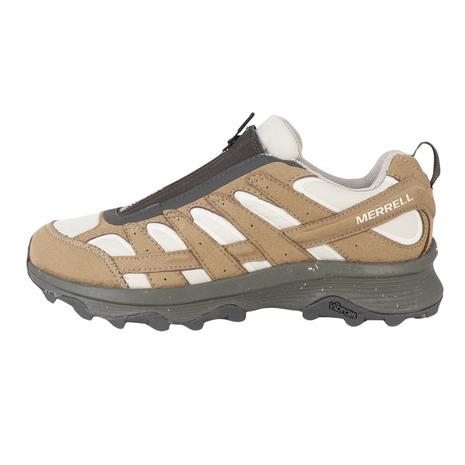 MERRELL メレル（MERRELL）（メンズ）レザースニーカー カジュアルシューズ MOAB SPEED ZIP 004733 ...