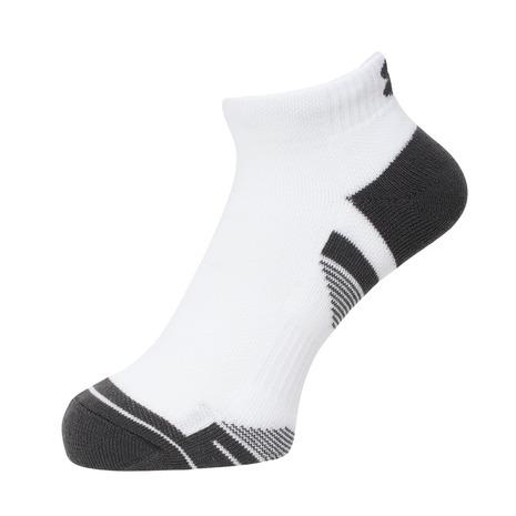 UNDER ARMOUR（アンダーアーマー） （メンズ）パフォーマンステック ローカット ソックス 3足組 1379504 100 白 防臭 ...