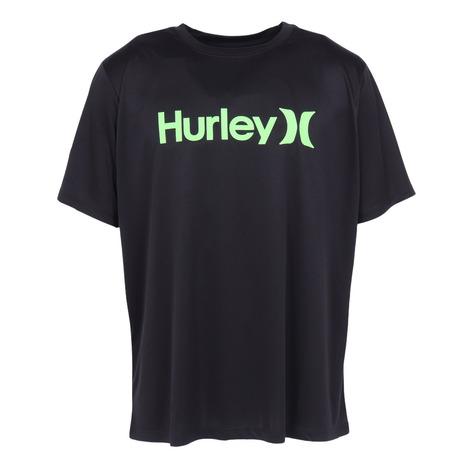 Hurley ハーレー（HURLEY）（メンズ）ラッシュガード 半袖 Tシャツ ワンアンドオンリー MRG2310032-BLK3 速乾 UVカット : L-Breath Yahoo!店 ...