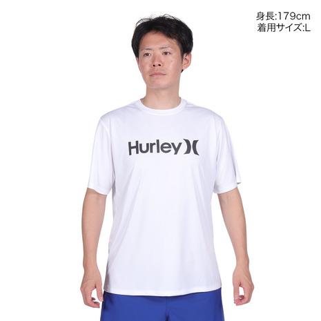 Hurley ハーレー（HURLEY）（メンズ）ラッシュガード 半袖 ワンアンドオンリー Tシャツ MRG2310032-WHT : L-Breath Yahoo!店 - 通販 - Yahoo ...
