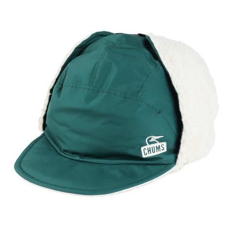 CHUMS チャムス（CHUMS）（メンズ、レディース）耳当て付き帽子 エルモゴアテックスウインドストッパー リバーシブルキャップ CH05-1398-M114 グリーン : L-Breath ...