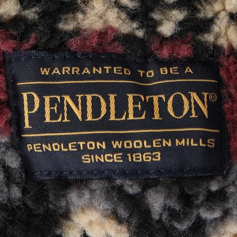 ペンドルトン（PENDLETON）（メンズ、レディース）ネックウォーマー ボアマフラー PDT-000-243029 BLK : 10864505301 : L-Breath Yahoo!店 ...