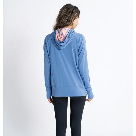 ROXY ロキシー（ROXY）（レディース）ラッシュガード 長袖 MERMAID ロゴパーカ RLY231028BLU : L-Breath Yahoo!店 - 通販 - Yahoo!ショッピング