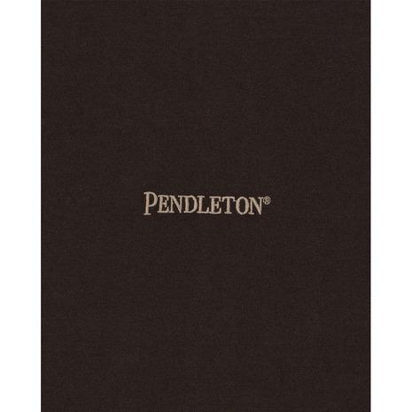 PENDLETON ペンドルトン（PENDLETON）（メンズ、レディース）長袖Tシャツ ロンT バックエンブロイダリー 19807030 BRW : L-Breath Yahoo!店 ...