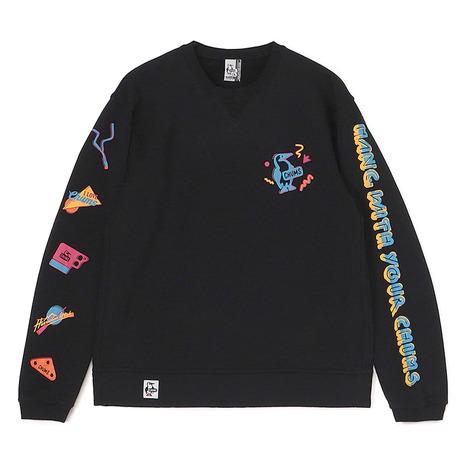 CHUMS チャムス（CHUMS）（メンズ、レディース）ディスコタイムクルートップ CH00-1463-K001 : L-Breath Yahoo!店 - 通販 - Yahoo!ショッピング