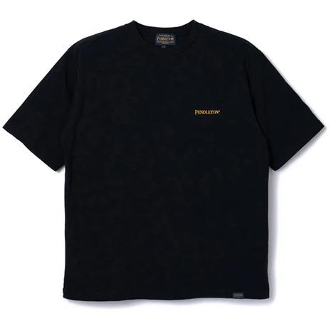 PENDLETON ペンドルトン（PENDLETON）（メンズ）半袖Tシャツ ショートスリーブ バックプリント 19802721 Black : L-Breath Yahoo!店 - 通販 ...