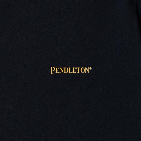 PENDLETON ペンドルトン（PENDLETON）（メンズ）半袖Tシャツ ショートスリーブ バックプリント 19802721 Black : L-Breath Yahoo!店 - 通販 ...