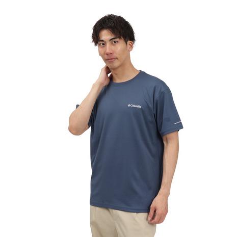 Columbia コロンビア（Columbia）（メンズ）グレイシャルビスタグラフィック 半袖Tシャツ XE3513 492 : L-Breath Yahoo!店 - 通販 - Yahoo ...