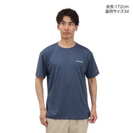 Columbia コロンビア（Columbia）（メンズ）グレイシャルビスタグラフィック 半袖Tシャツ XE3513 492 : L-Breath Yahoo!店 - 通販 - Yahoo ...