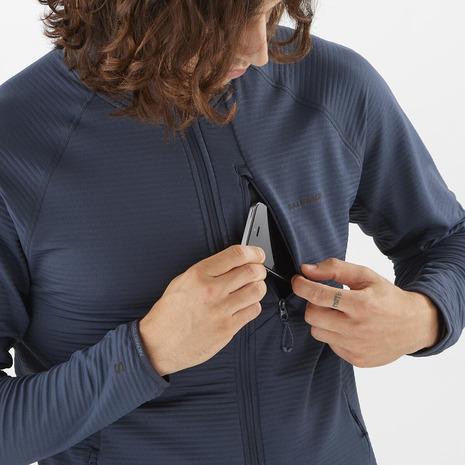 SALOMON（サロモン） （メンズ）フルジップ フリース ESSENTIAL