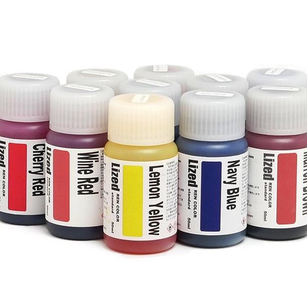 【Lized】レンカラー（両用性） 全10色 50ml[レザークラフトぱれっと] レザークラフト染料 溶剤 接着剤 : レザークラフト材料専門店ぱれっと - 通販 - Yahoo!ショッピング
