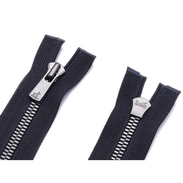 【YKK】オープンエクセラファスナー 5号 ブラックニッケル DA2E 黒 80cm（幅30mm）【メール便対応】 [ぱれっと] レザークラフトファ : py2464 : レザークラフト材料 ...