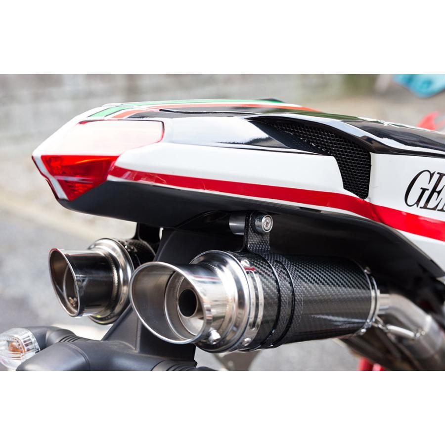 DUCATI 848 1098 1198 LCIPARTS LCI ショートカーボン スリップオン マフラー :lciexsc-du0801-t5-2:LCIPARTS - 通販 ...
