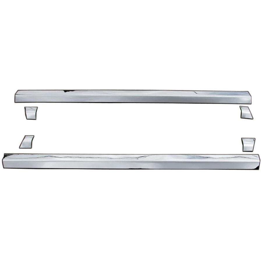 BRIGHTZ ジムニーシエラ JB74W 超鏡面ステンレスメッキサイドドアモール 6PC 【 SID−MOL−135 】 JB74 JB B74 74 : b09b3pl3g5 : Le ...
