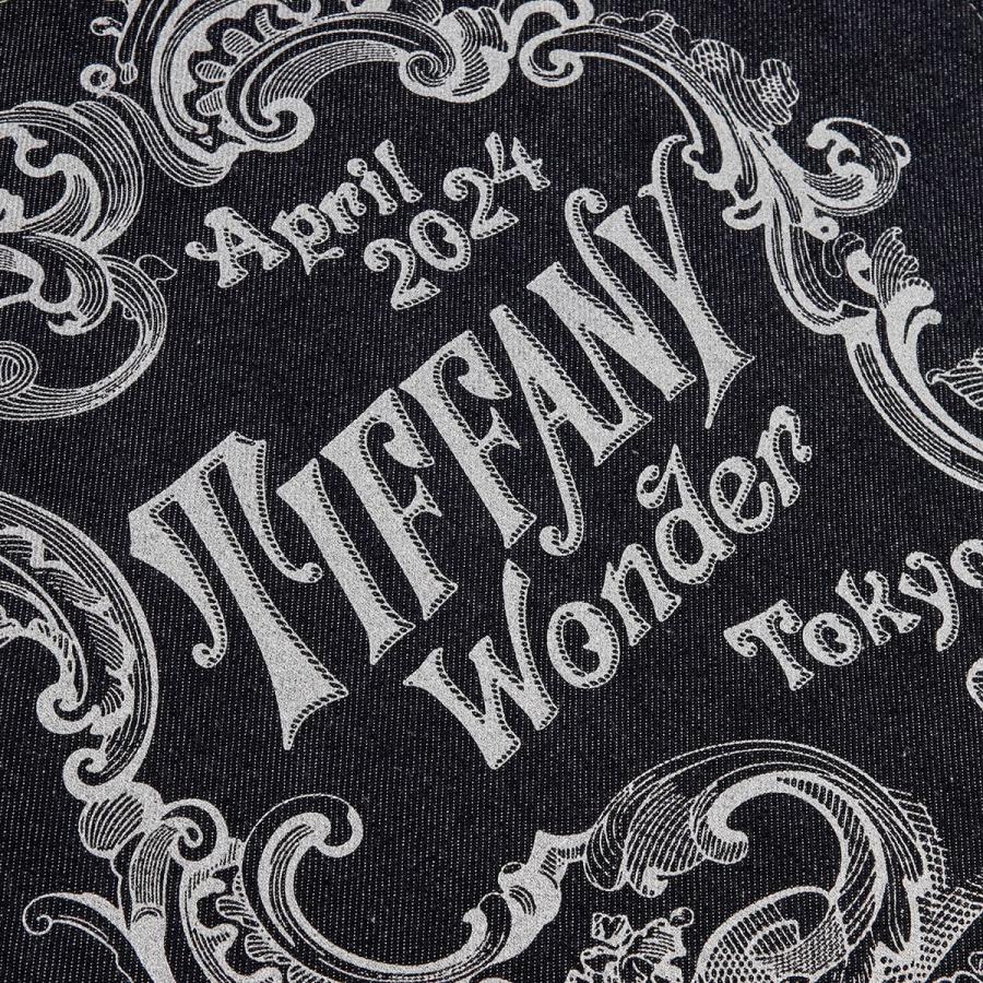 ティファニー トートバッグ ティファニーワンダー展 限定 ワンダー Tiffany.co ロゴ入り トートバッグ ティファニーワンダー展 岡山 ...