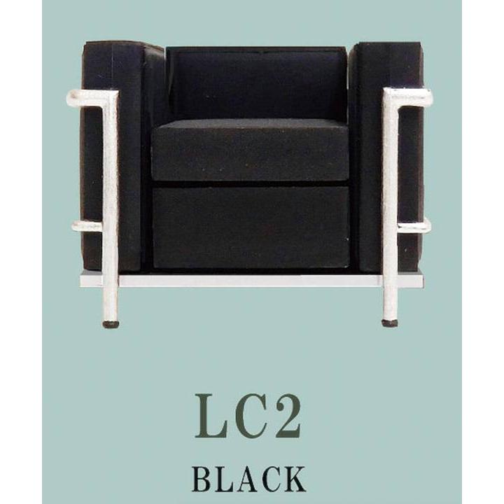 【LC2 BLACK】 1/24 デザイナーズチェアコレクション : トレカショップ LEAD. - 通販 - Yahoo!ショッピング