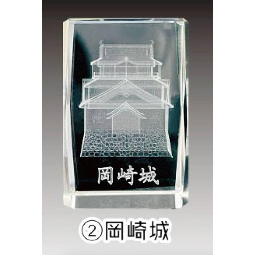 2)岡崎城】 日本の名城 3Dクリスタル : トレカショップ LEAD. - 通販 - Yahoo!ショッピング
