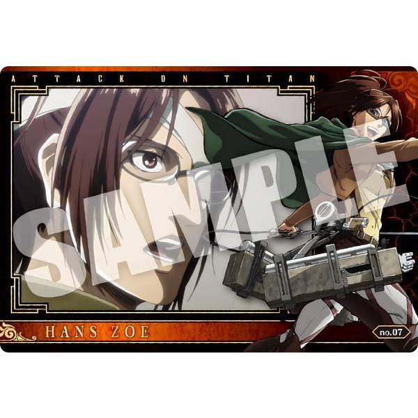 【no.07 ハンジ・ゾエ (キャラクターカード) 】 進撃の巨人 The Final Season ウエハース2 :142301s112skt07:トレカショップ LEAD. - 通販 ...