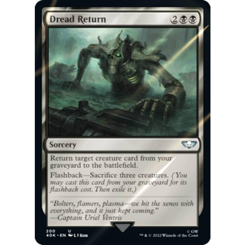 【サージ・FOIL】マジックザギャザリング 40K EN 200 Dread Return (英語版 アンコモン) 統率者デッキ ...