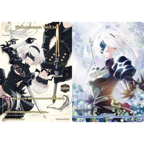 ビルディバイドTCG ブライト BB-NAA-001aN NieR:Automata Ver1.1a/2B (N ノーマル) : bnaa152309tt001a : トレカショップ LEAD ...