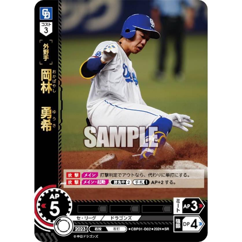ドリームオーダー CBP01-D02 岡林 勇希 中日ドラゴンズ (SR スーパーレア) セ・リーグ ブースターパック 2024 Vol.1 : トレカショップ LEAD. - 通販 ...