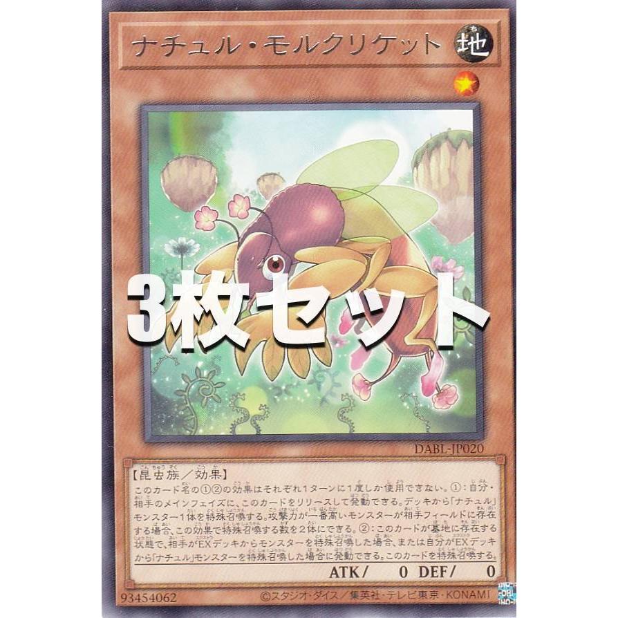 【3枚セット】遊戯王 DABL-JP020 ナチュル・モルクリケット (日本語版 レア) ダークウィング・ブラスト : トレカショップ LEAD. - 通販 - Yahoo!ショッピング