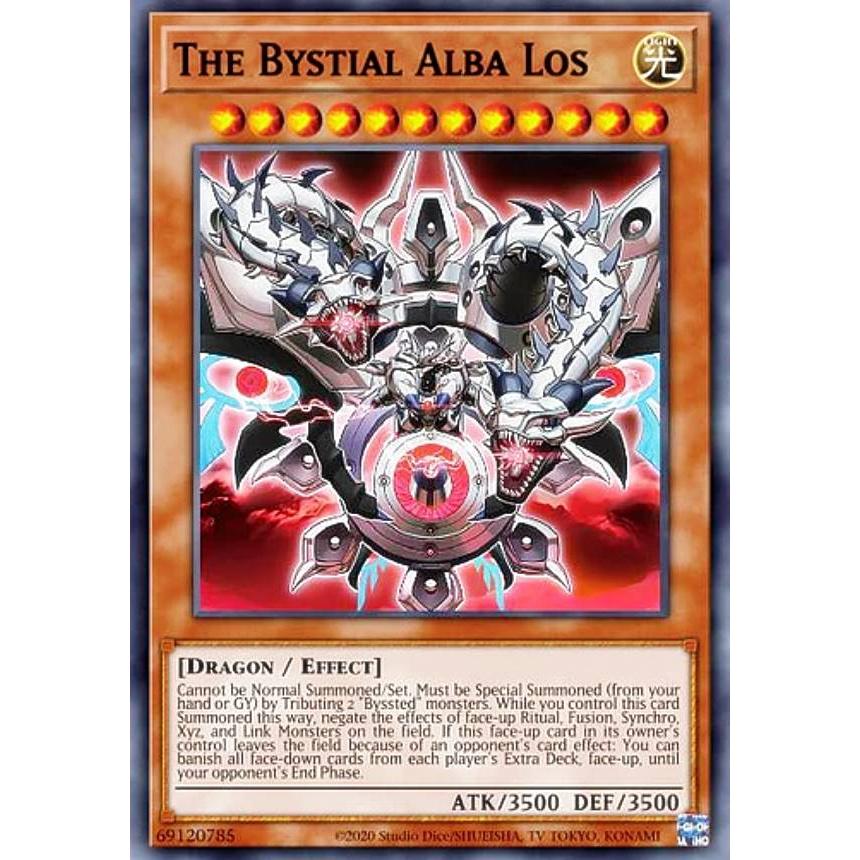 遊戯王 DABL-EN010 深淵の獣アルバ・ロス The Bystial Alba Los (英語版 1st Edition ウルトラレア ...