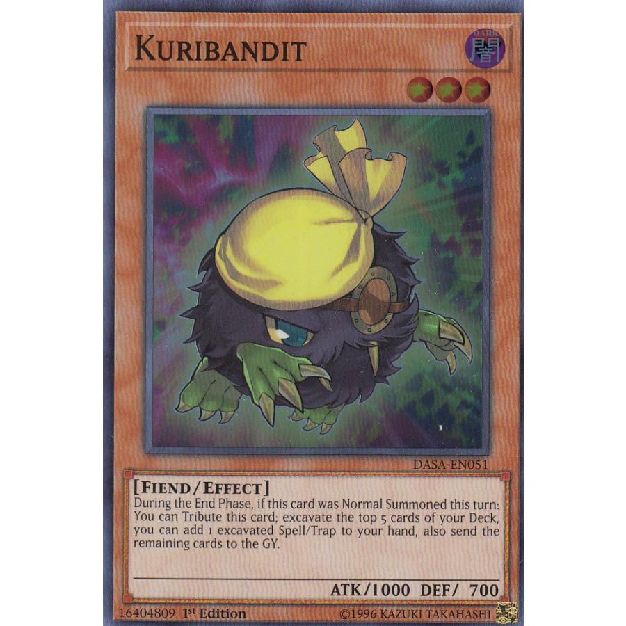 遊戯王 DASA-EN051 クリバンデット Kuribandit(英語版 1st Edition スーパーレア) : トレカショップ ...