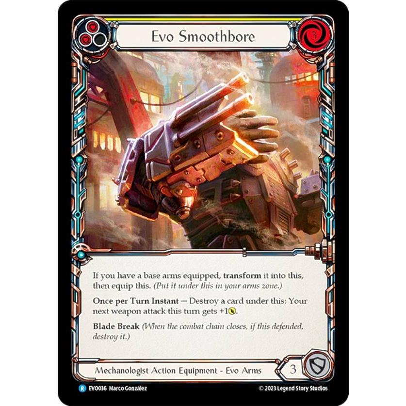 フレッシュ＆ブラッド EVO 036 Evo Smoothbore (R レア) Bright Lights Flesh and Blood : トレカショップ LEAD. - 通販 ...