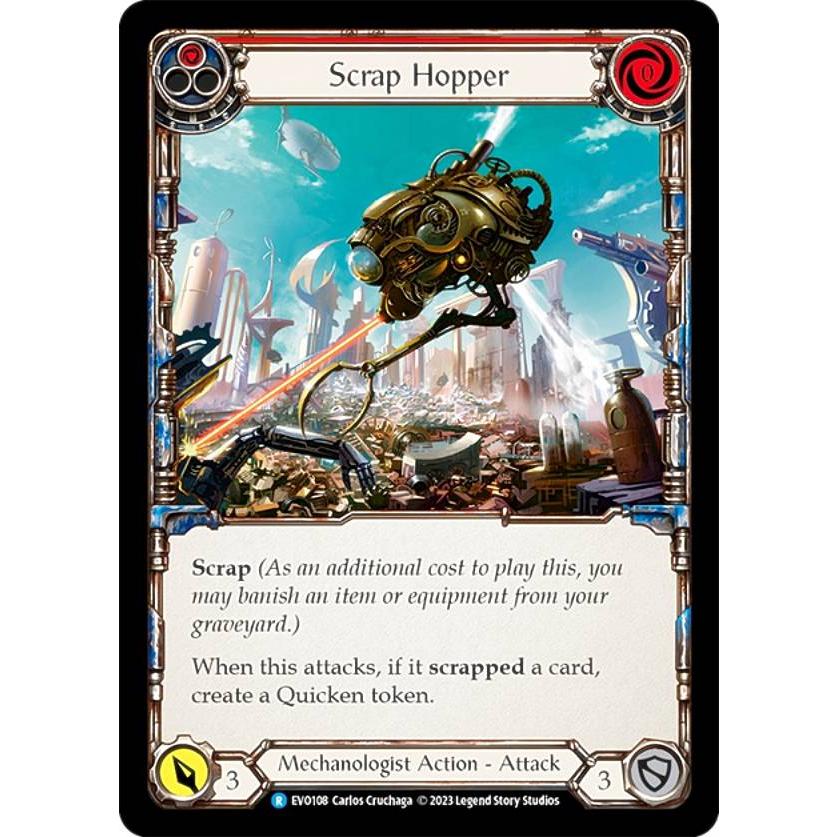 フレッシュ＆ブラッド EVO 108 Scrap Hopper (R レア) Bright Lights Flesh and Blood ...