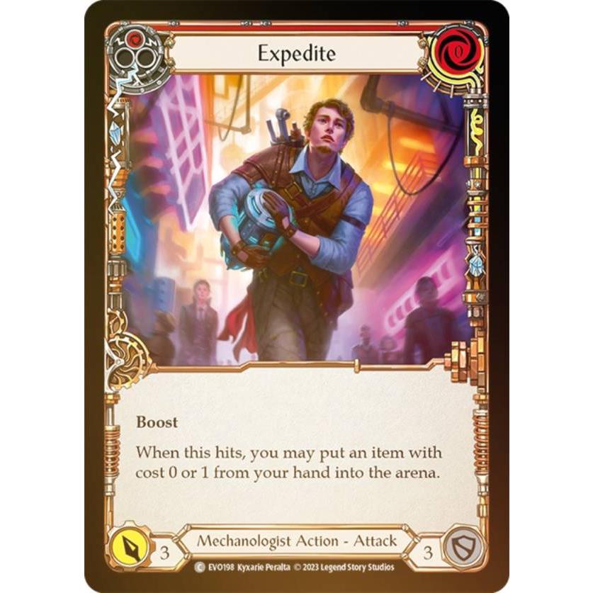 【レインボー・FOIL】フレッシュ＆ブラッド EVO 198 Expedite (C コモン) Bright Lights Flesh and Blood : トレカショップ LEAD ...