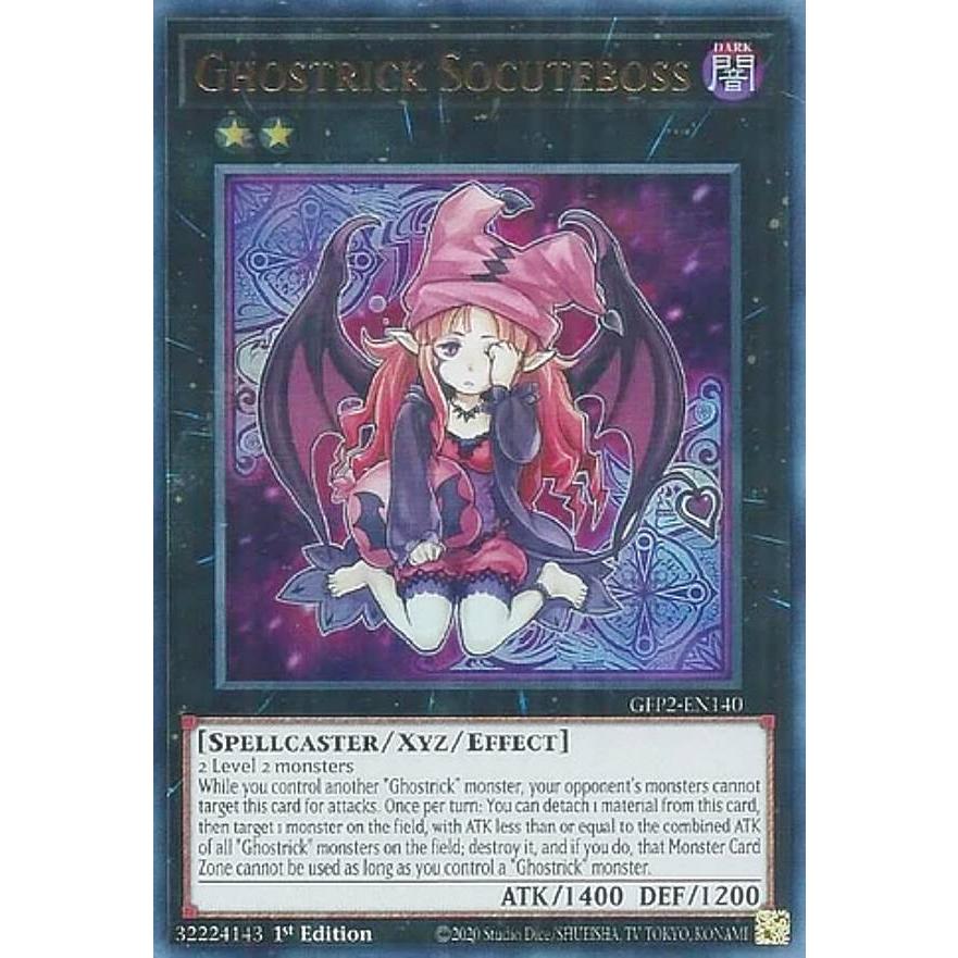 遊戯王 GFP2-EN140 ゴーストリック・サキュバス Ghostrick Socuteboss (英語版 1st Edition ウルトラレア) Ghosts From the Past ...