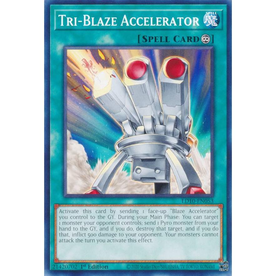 遊戯王 LD10-EN053 ブレイズ・キャノン−トライデント Tri-Blaze Accelerator (英語版 1st Edition ...