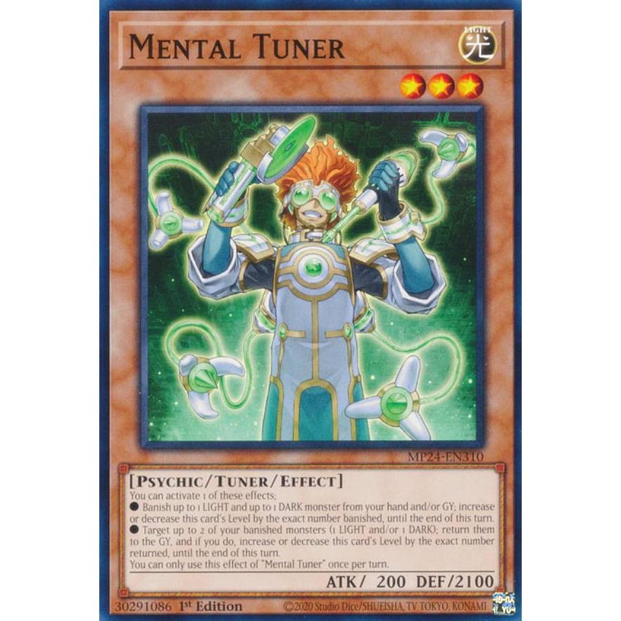 遊戯王 MP24-EN310 メンタル・チューナー (英語版 1st Edition ノーマル) : トレカショップ LEAD. - 通販 - Yahoo!ショッピング
