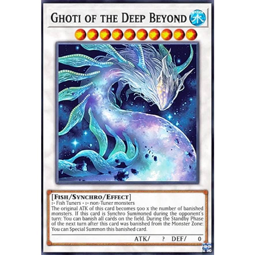 遊戯王 POTE-EN000 Ghoti of the Deep Beyond (英語版 1st Edition シークレットレア ...