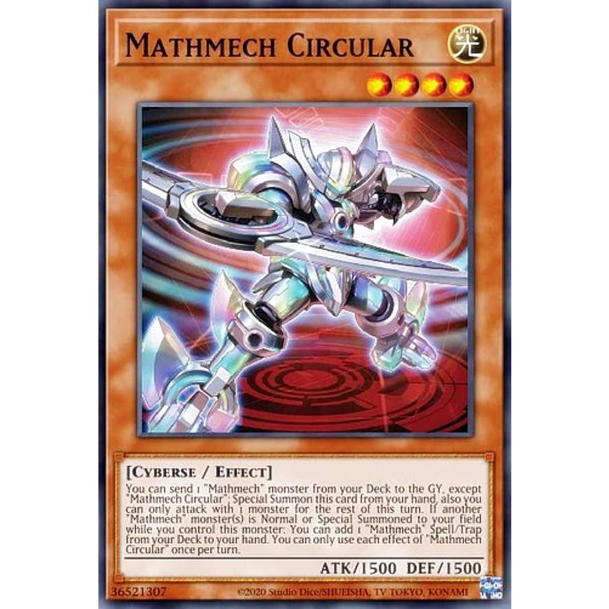 遊戯王 POTE-EN028 斬機サーキュラー Mathmech Circular (英語版 1st Edition スーパーレア ...