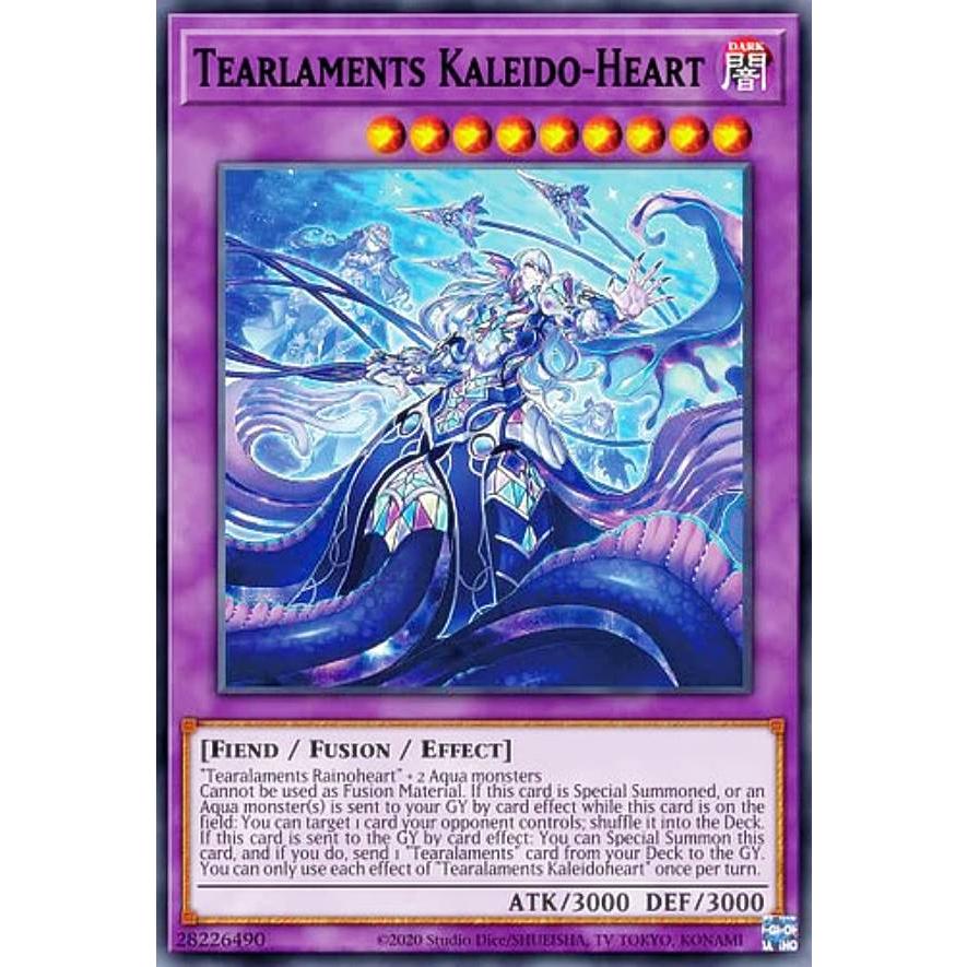 遊戯王 POTE-EN043 ティアラメンツ・カレイドハート Tearlaments Kaleido-Heart (英語版 1st ...