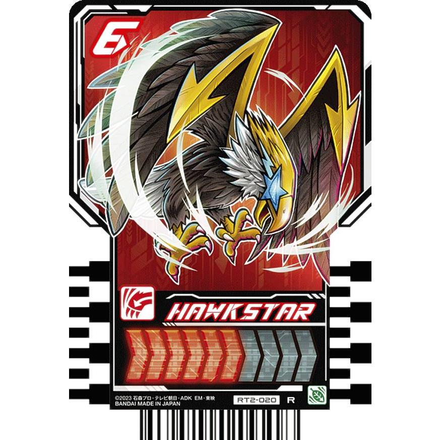 【RT2-020 HAWKSTAR (R レア) 】 仮面ライダーガッチャード ライドケミートレカ PHASE：02 : トレカショップ LEAD. - 通販 - Yahoo!ショッピング